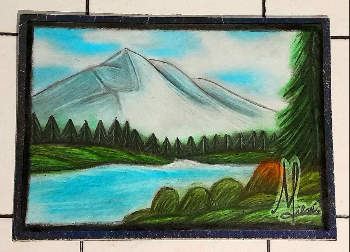 Mountain Waterfall