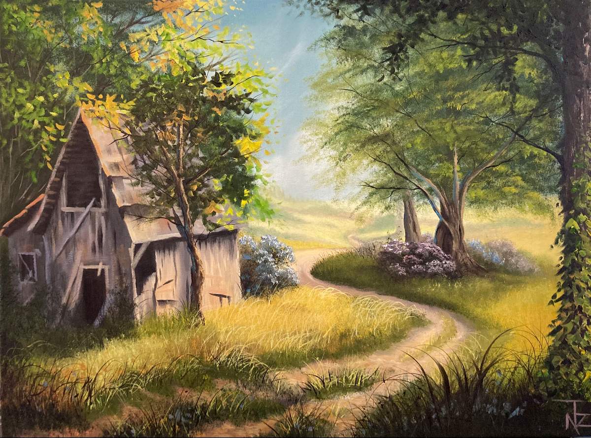 Barn Overtaken By Nature • Kevin Hill