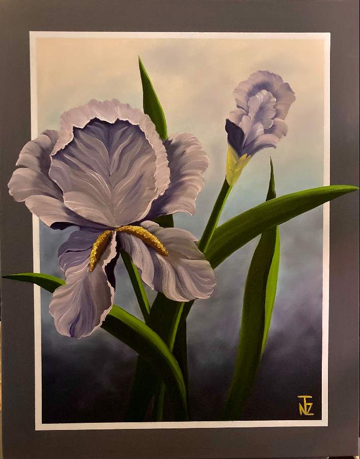 Contemporary Iris - Robert Warren