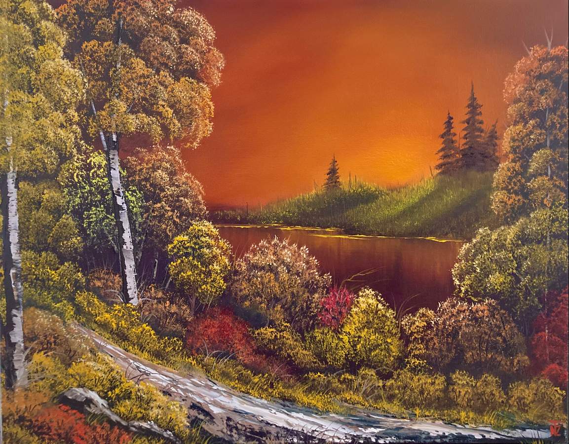 Ebony Sunset - Bob Ross - S1E3