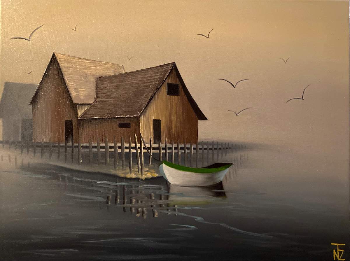 Morning Harbor - Robert Warren