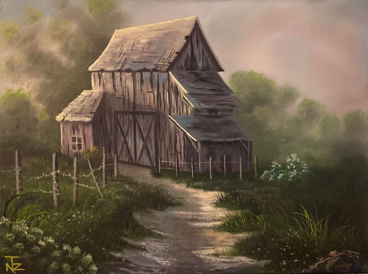 Old Weathed Barn • Kevin Hill