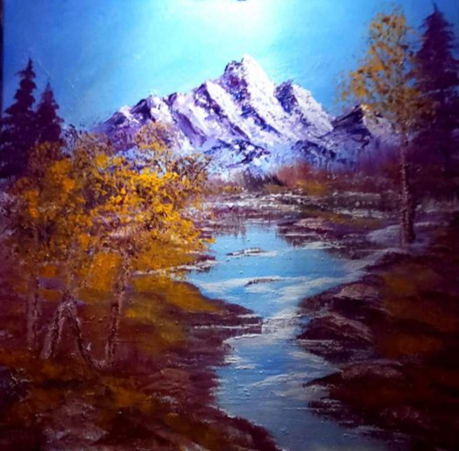 Early Fall Mountains