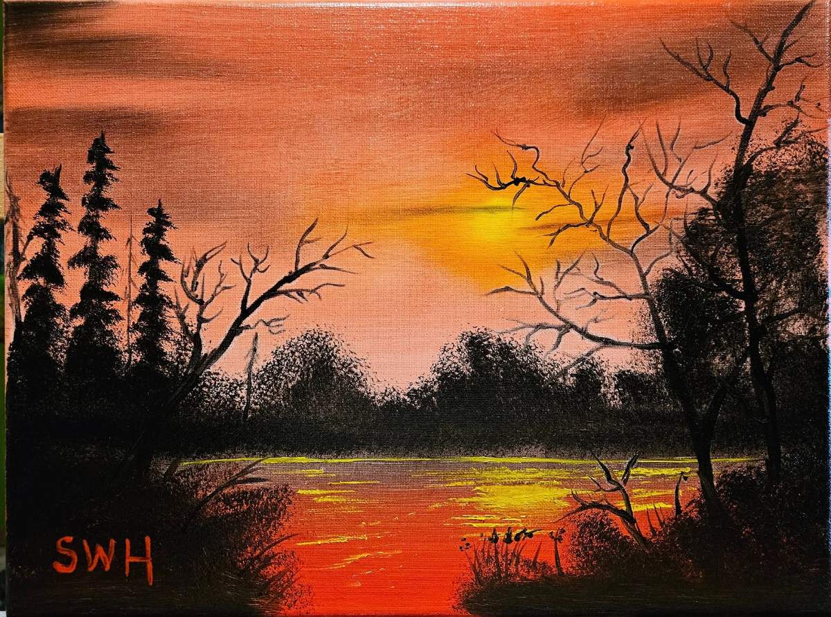 Red Lake Sunset