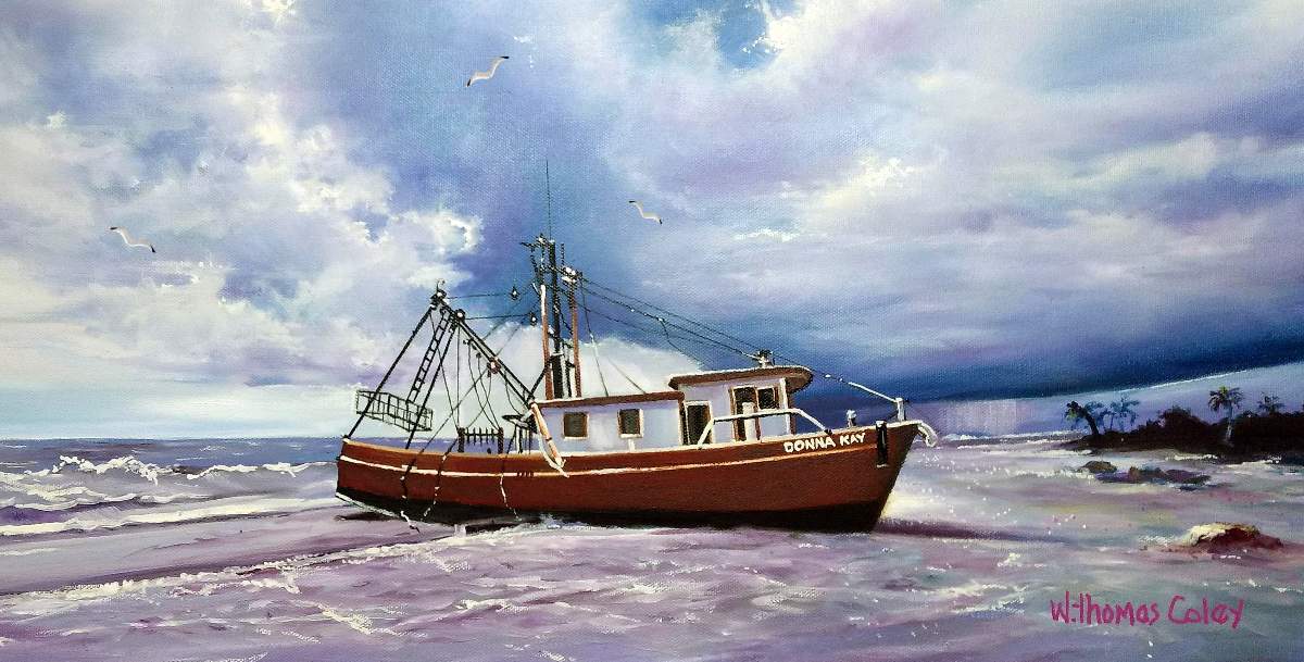 Boat On The Sand